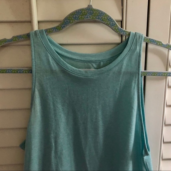 Old Navy | Tops | Nwt Old Navy Heathered Pale Turquoise Tank | Poshmark
